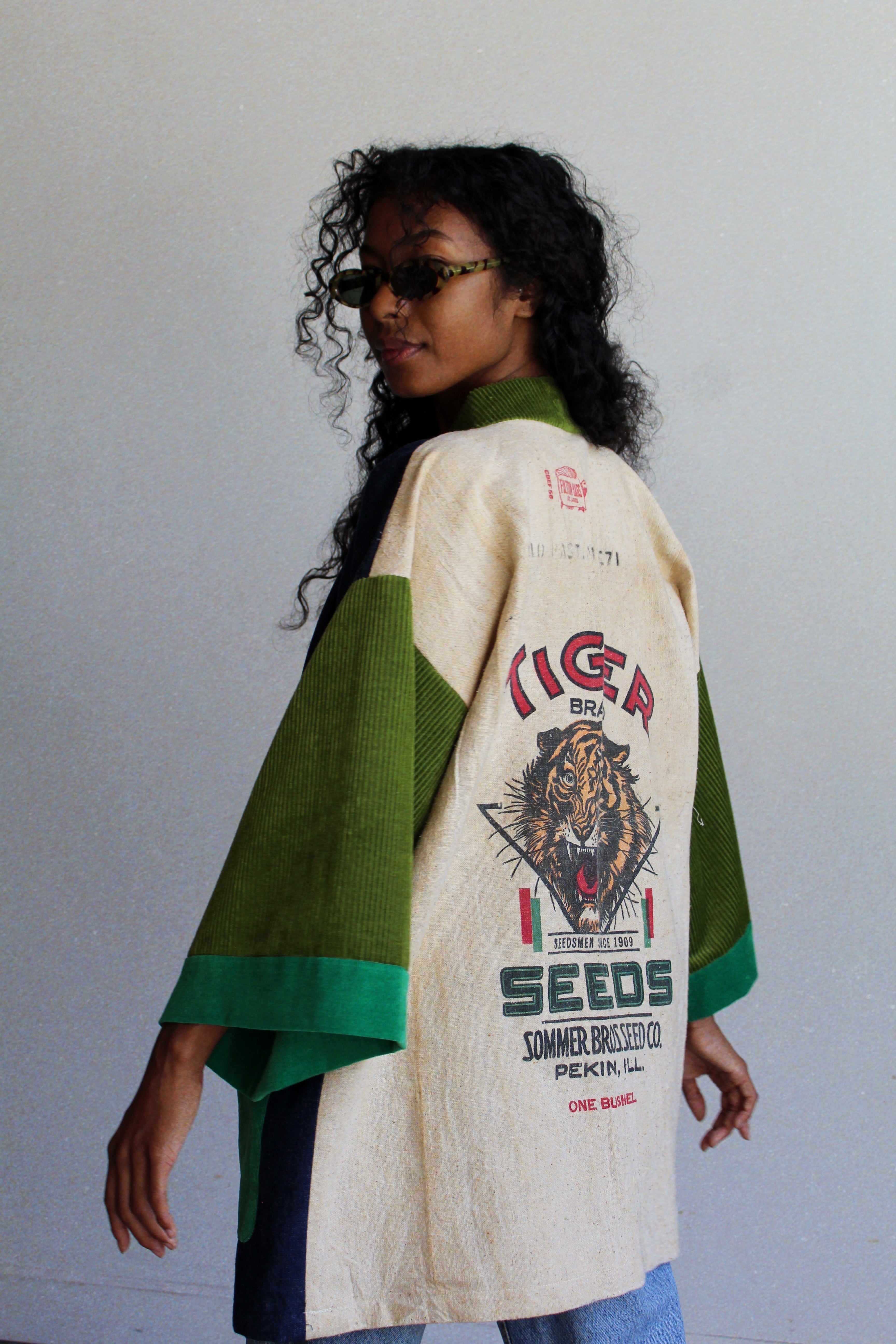 Tiger Seeds Color Block Jacket – 3 Women